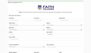 IG New Students for FSHS - FAITH Colleges